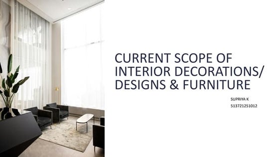 Top 10 Interior Design Trends to Watch in 2024 | PPT