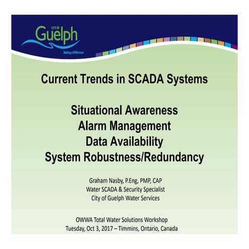 Current Trends In SCada automation and rtu | PDF