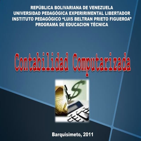 Contabilidad Computarizada | PPTX
