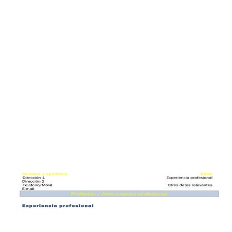 Plantilla curriculum-vitae-gratis-moderna | DOC