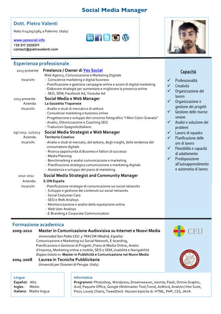 Cv francesca trungadi | PDF