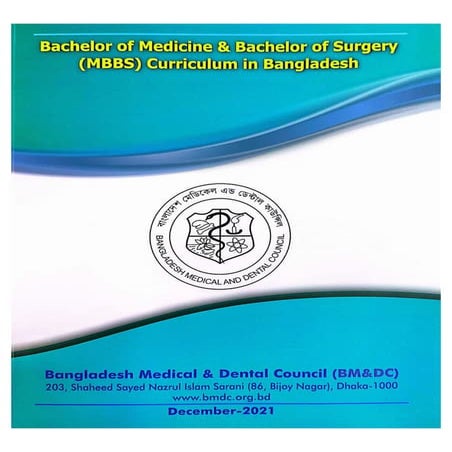 MBBS Curriculum Bangladesh 2021 (Full).pdf