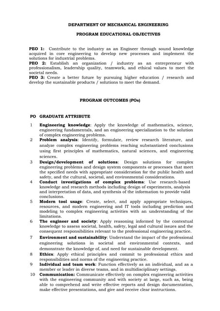 NEP-2020_Model_Curriculum_for_Mechanical_Engineering-_MRN -21 June.pptx | Undergraduate ...