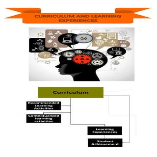 Curriculum and learning experiences | PDF