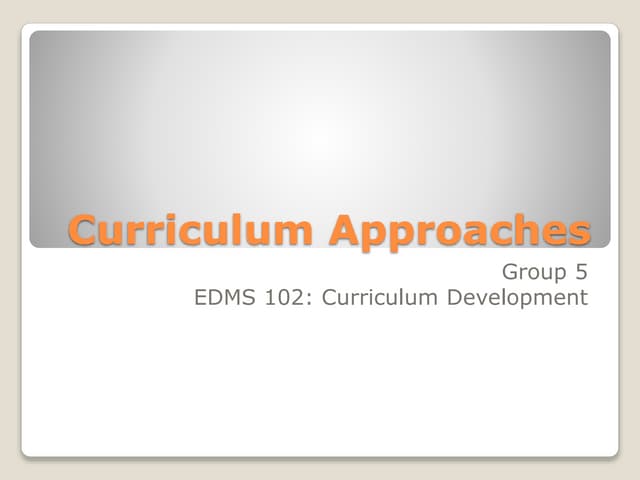 Tyler's model of curriculum evaluation | PPTX