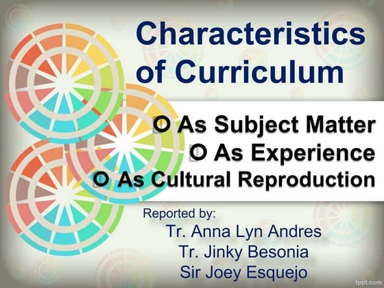 Curriculum Aims, Goals and Objectives | PPTX