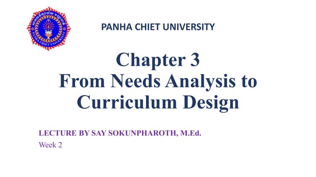 Need analysis for curriculum development.pptx