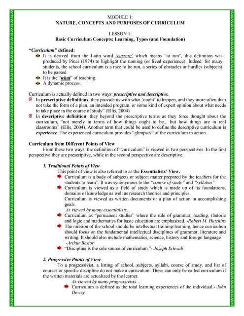 Basic principles of curriculum development | PPTX