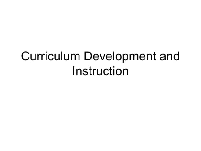Views about Curriculum | PPTX