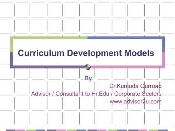 Curriculum models and types | PPT