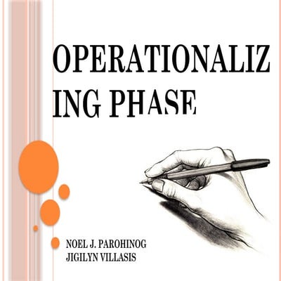 Curriculum Development: The Operationalizing Phase | PPTX