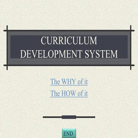 Curriculum development system | PPT