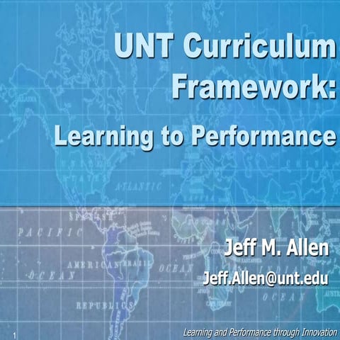 Curriculum Framework | PPT