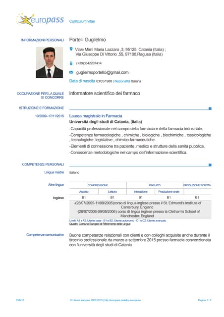 CURRICULUM ANTOINE LINKEDIN | PDF