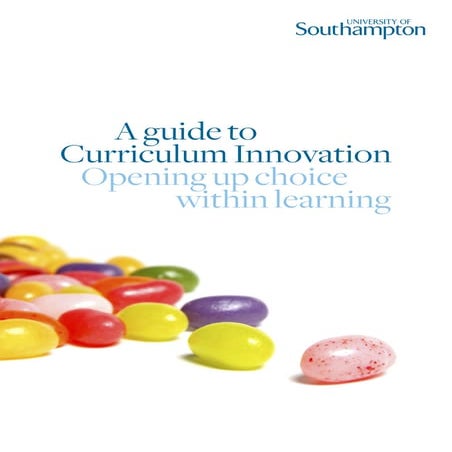Curriculum innovation guidance booklet | PDF