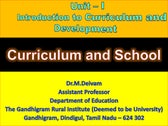 Nature of curriculum need and importance of curriculum development | PPT