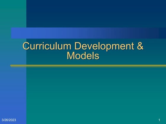 Wheeler model of curriculum development | PPTX | Educational Assessment ...