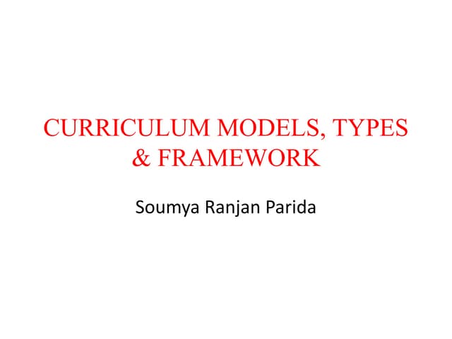 Wheeler model of curriculum development | PPTX