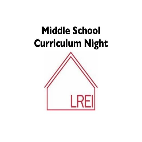 Curriculum Night | KEY | Secondary Education | Education