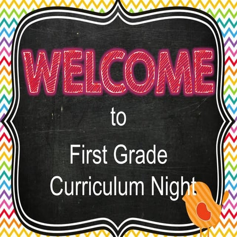 Curriculum night power point 1st grade 2014 2015 | PPT