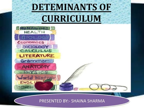 Principles Of Curriculum Ppt