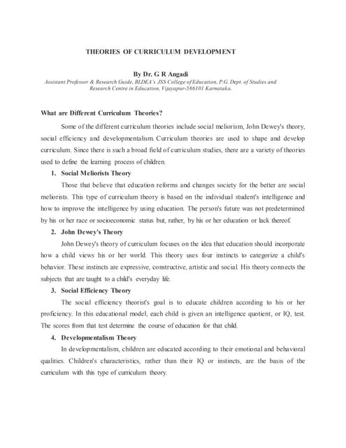 Relationships between Syllabus, Schemes of Work, and Lesson Plan | DOCX