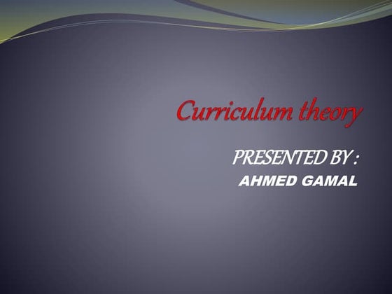Tyler's model of curriculum evaluation | PPT