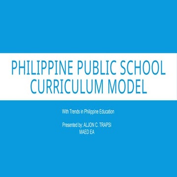 K to 12 CURRICULUM FOR BASIC EDUCATION | PPTX