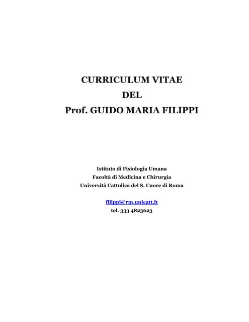 Robotti andrea mario cv | DOC