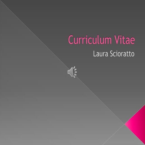 Curriculum vitae | PPTX