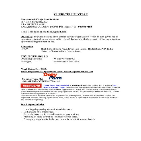 A. swain resume | PDF