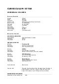 CURRICULUM VITAE. afrikaans docx