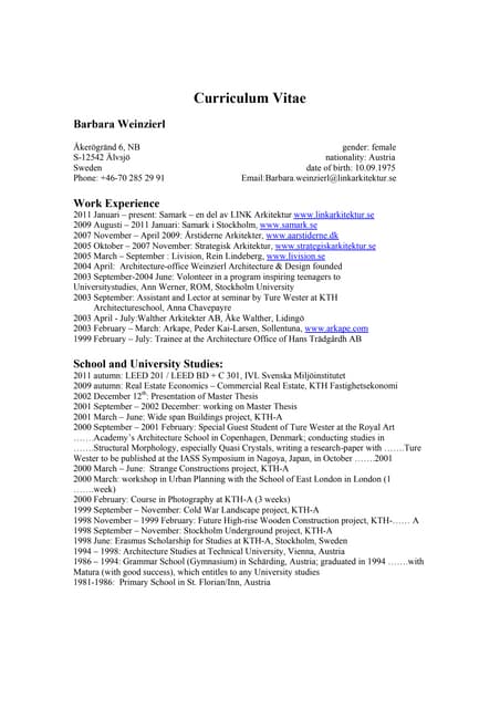 Joanne Riddle - Curriculum Vitae - October 2008 | DOC