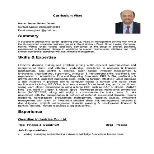 Ismail CV | DOC