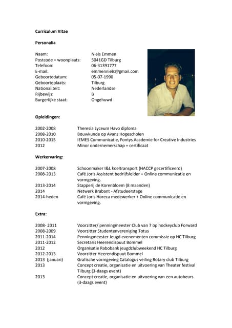 CV Annemiek Wijnja-Oudshoorn | PDF