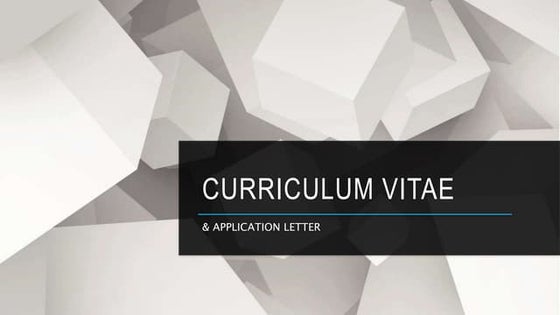 power point curriculum vitae pengertian contoh | PPTX