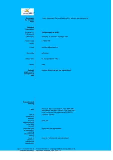 Jesus hernan reyes beltran cv | DOCX