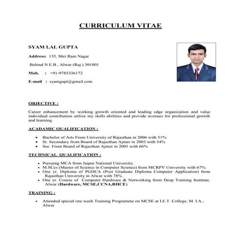 Resume rajkumar | DOC