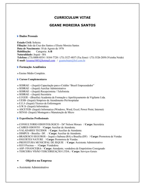 Jonathan curriculo foto | PDF