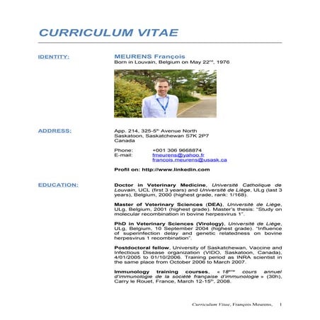 Curriculum vitae meurens_f_04_2014 | DOC