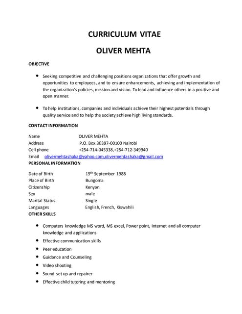 Curriculum Vitae | PDF | Computing | Technology & Computing