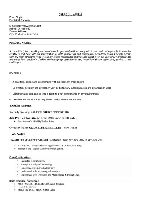 Resume# | PDF