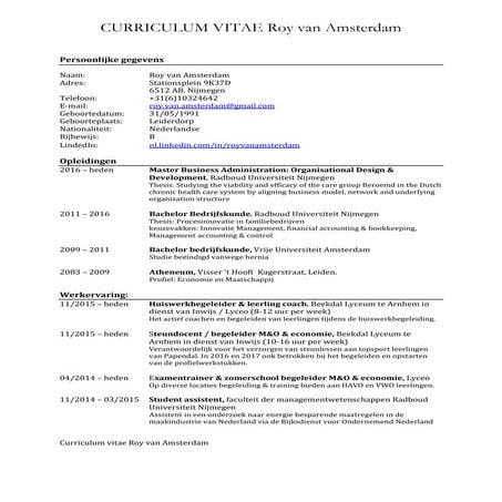 Curriculum Vitae nl.5.2.2015docx | DOCX