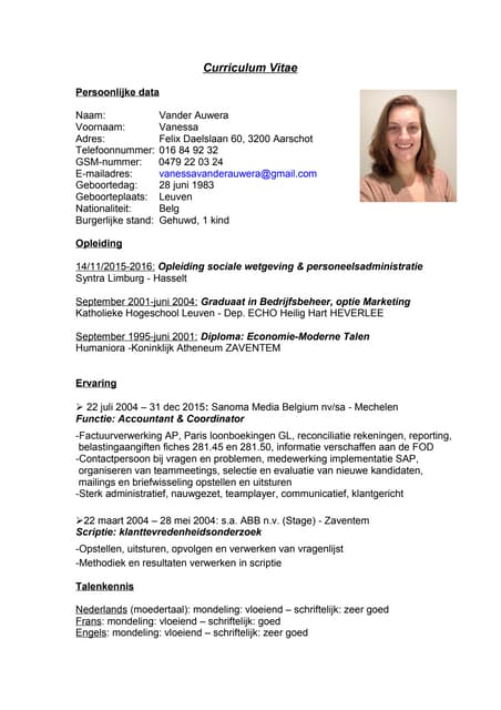 Curriculum vitae Carmen Popescu | PDF