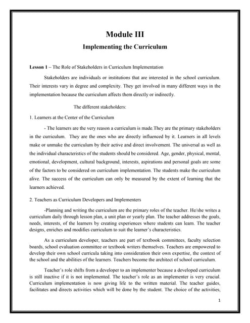 Concepts of administration and supervision