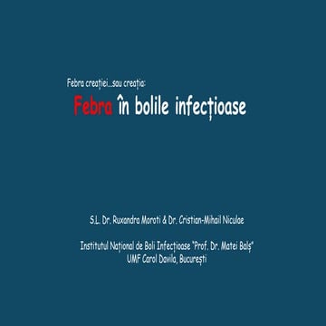 Curs Boli Infecțioase - Febra.pptx