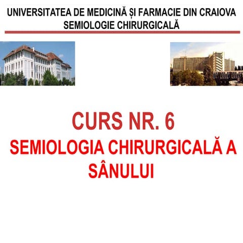Curs 6 Semiologia sanului.pptxxxxxxxxxxx | PPTX