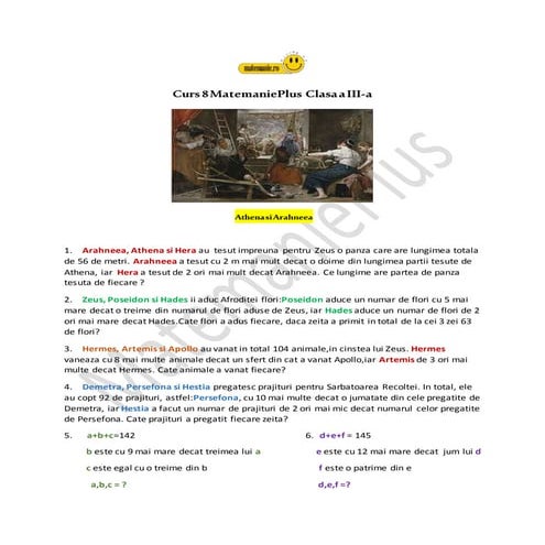 Curs 8 copii matemanie plus | PDF