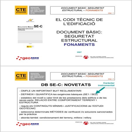 Curs codi tècnic de l'edificació db se-c v08 | PDF