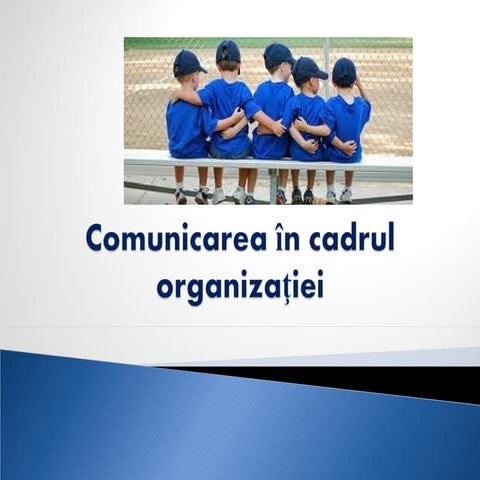 Comunicare organizationala | PPT